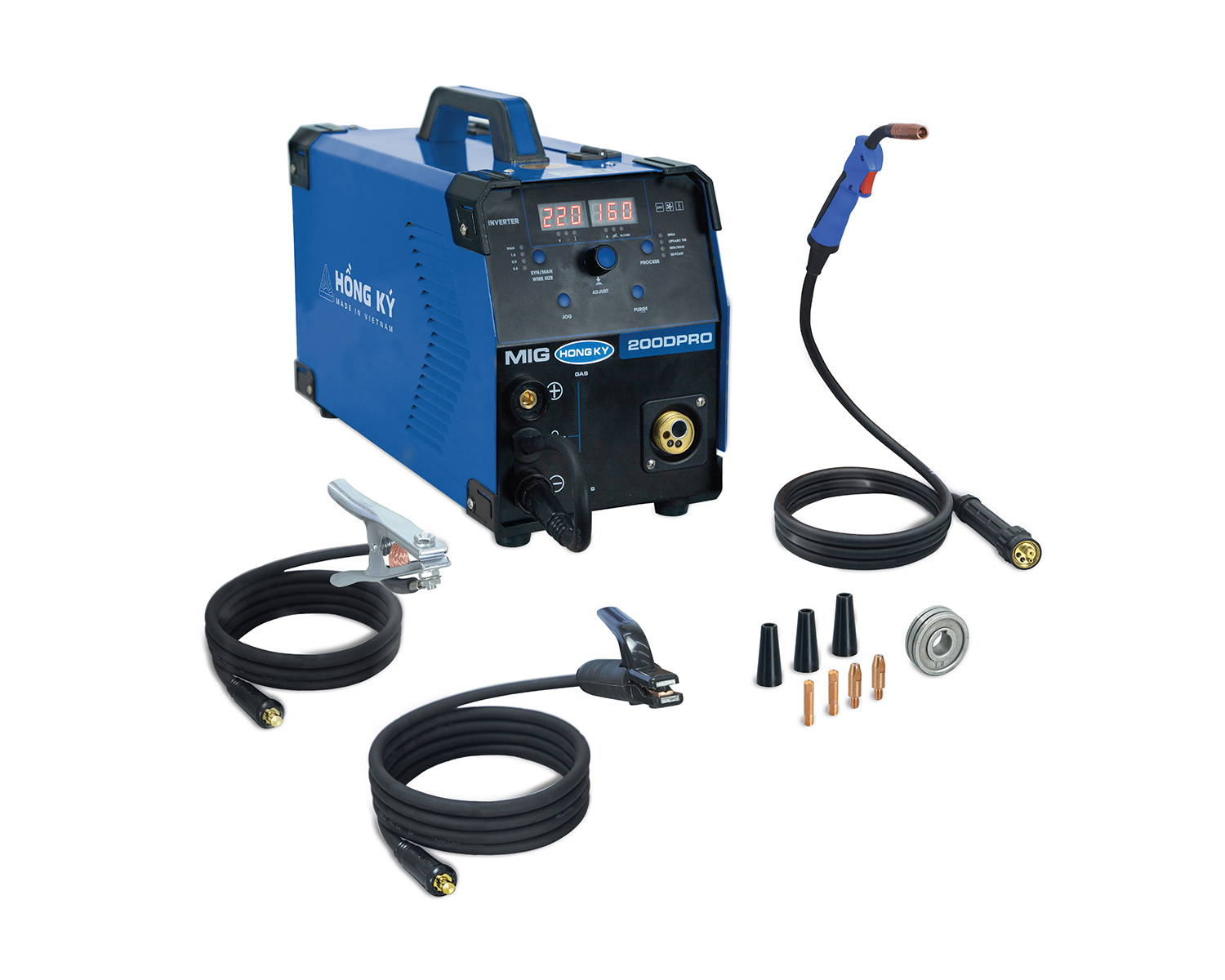 Hongky Pro Digital Multi Function Gasless MIG Welder MIG200DPRO - Công ...